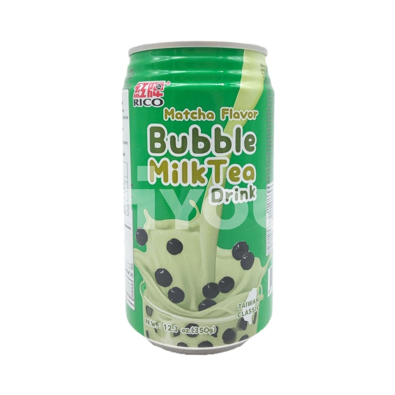 Rico Matcha Buuble Milk Tea Drink ~ 紅牌 珍珠抹茶
