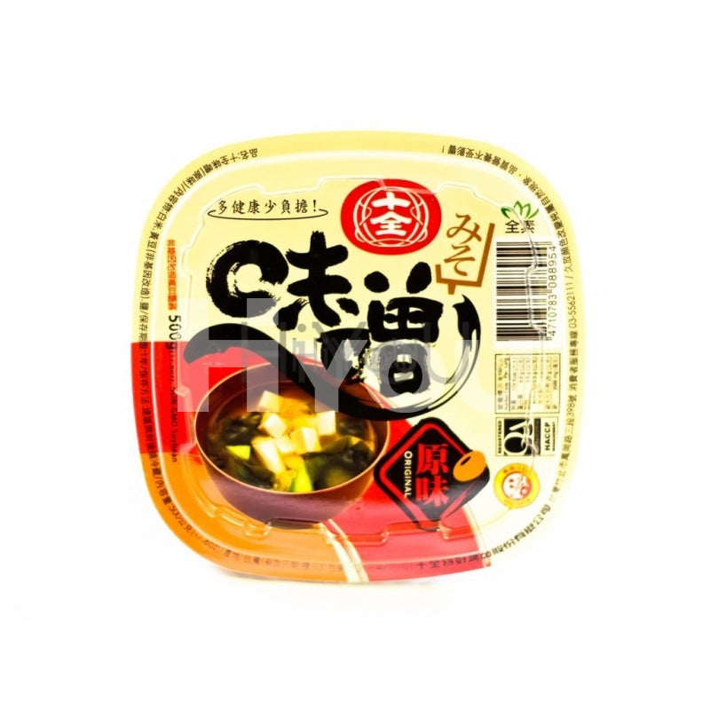 Shih Chuan Miso Paste Original 500g ~ 十全原味味噌 盒裝 500g