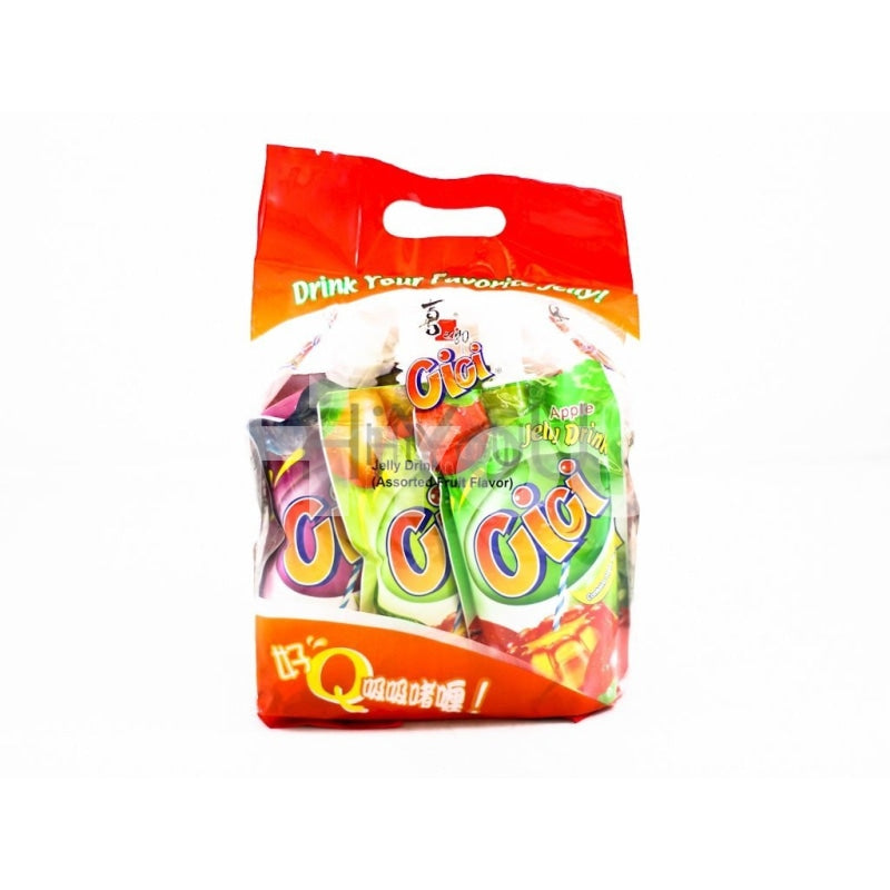 Strong Cici 6 Bags Assorted Jelly Drinks 6x150g ~ 喜之郎果凍爽提袋 6x150g