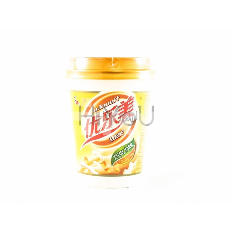 Strong Uloveit Instant Chocolate Milk Tea v Cocon 80g ~ 喜之郎优乐美椰果奶茶 巧克力