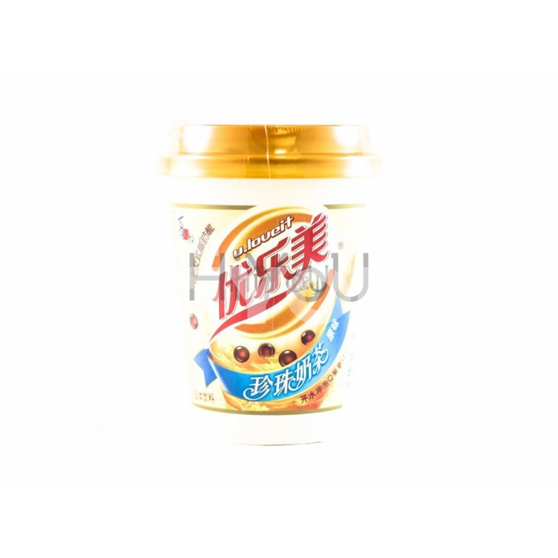 Strong Uloveit Instant Milk Tea with Tapioca Pearl 70g ~ 喜之郎优乐美椰果珍珠奶茶