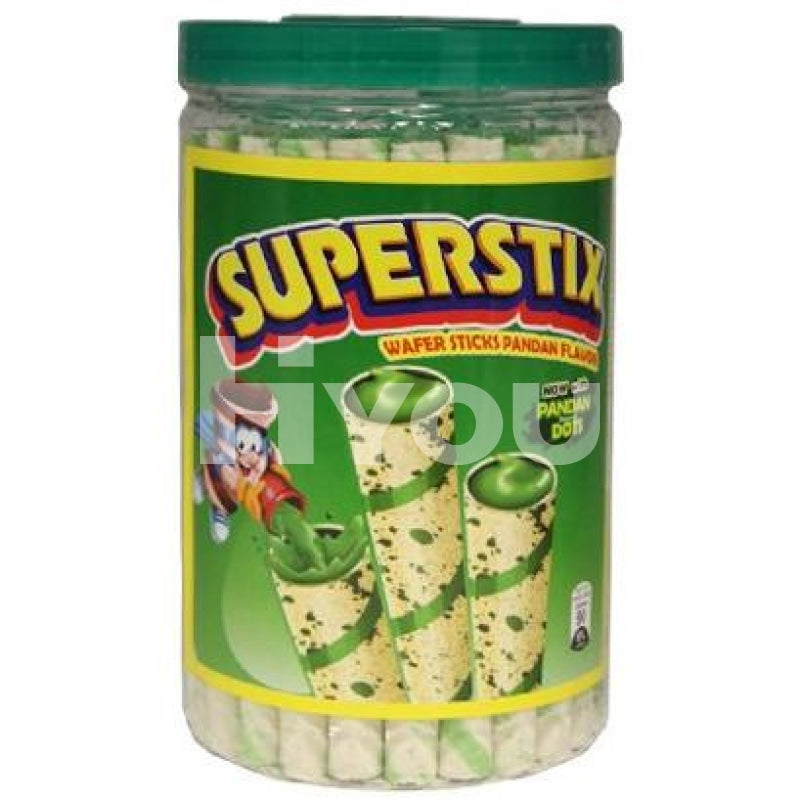 Super Stix Pandan Flavoured Biscuit Sticks 324.5g ~ Super Stix 香蘭味 324