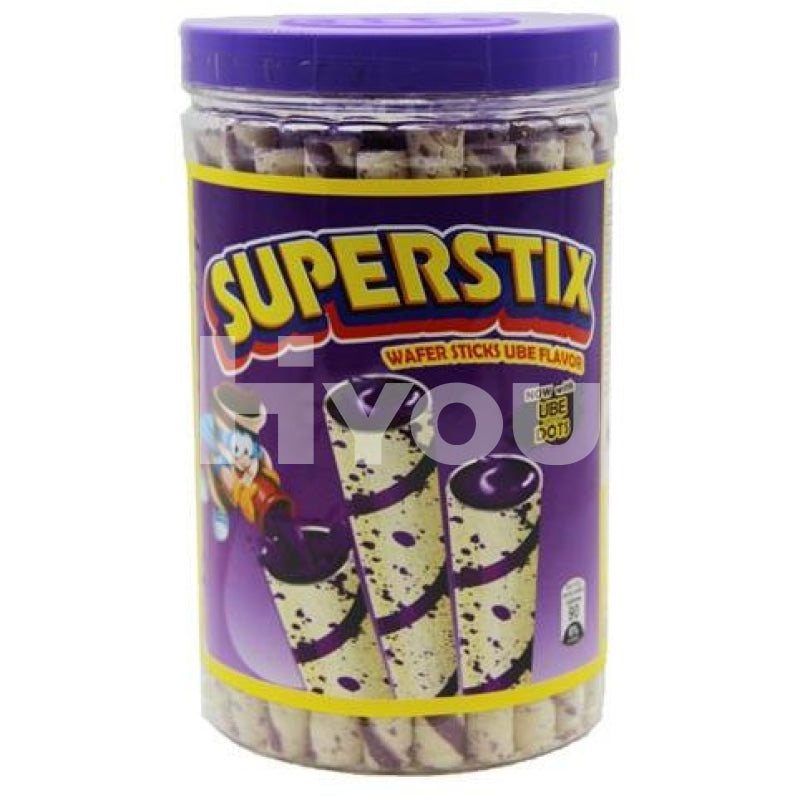 Super Stix Ube Flavoured Biscuit Sticks 335.5g ~ Super Stix 香芋味 335.5g