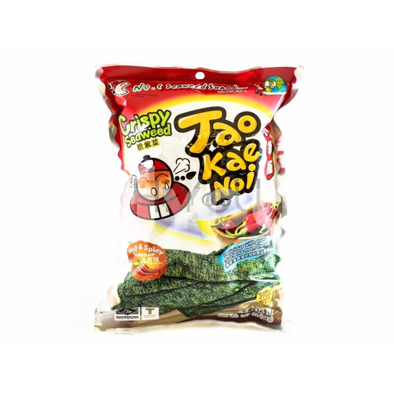 Tao Kae Noi Crispy Seaweed Hot and Spicy 36g ~ 小老板香脆紫菜辣味 36g