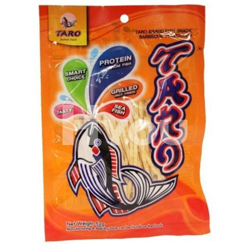 Taro Brand Fish Snack Barbecue Flavour 52g ~ Taro 魚絲 燒烤味 52g