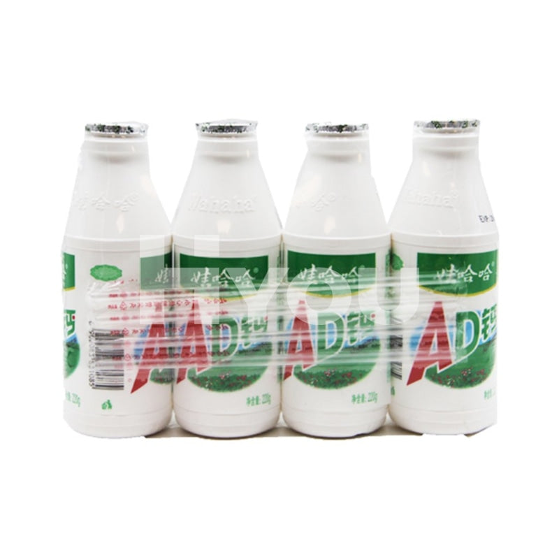 WaHaHa AD Calcium Milk 4x220ml ~ 娃哈哈 AD鈣奶 4x220ml