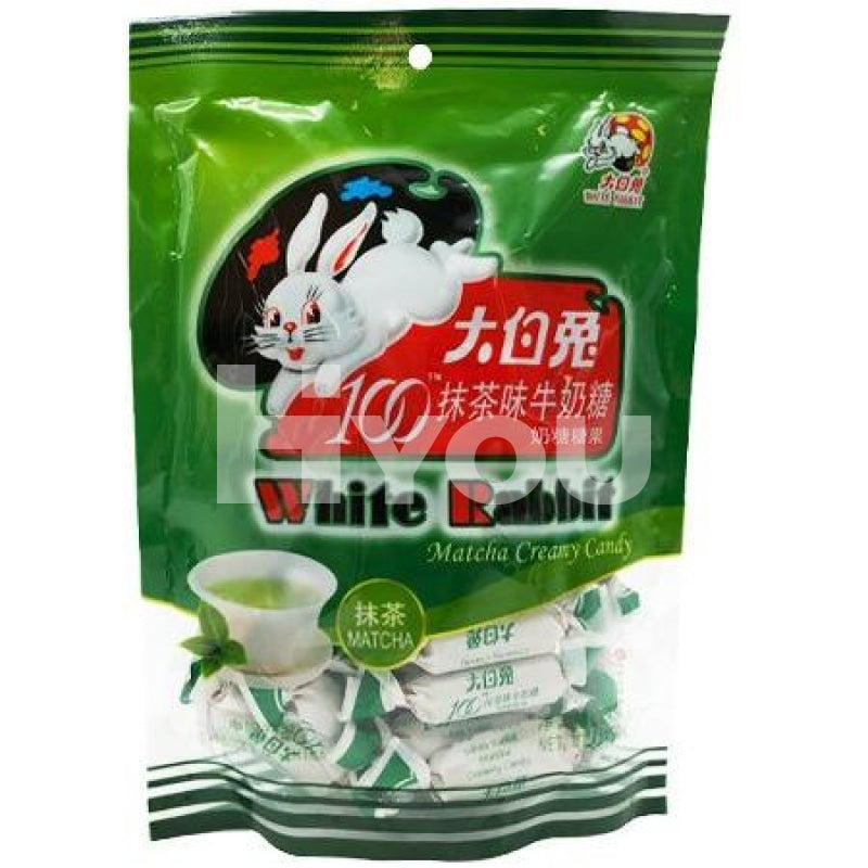 White Rabbit Creamy Candy Matcha Flavour 150g ~ 大白兔奶糖抹茶味 150g