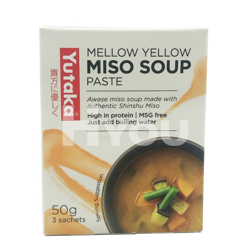 Yutaka Mellow Yellow Miso Soup Paste ~ Yutaka 黃味噌